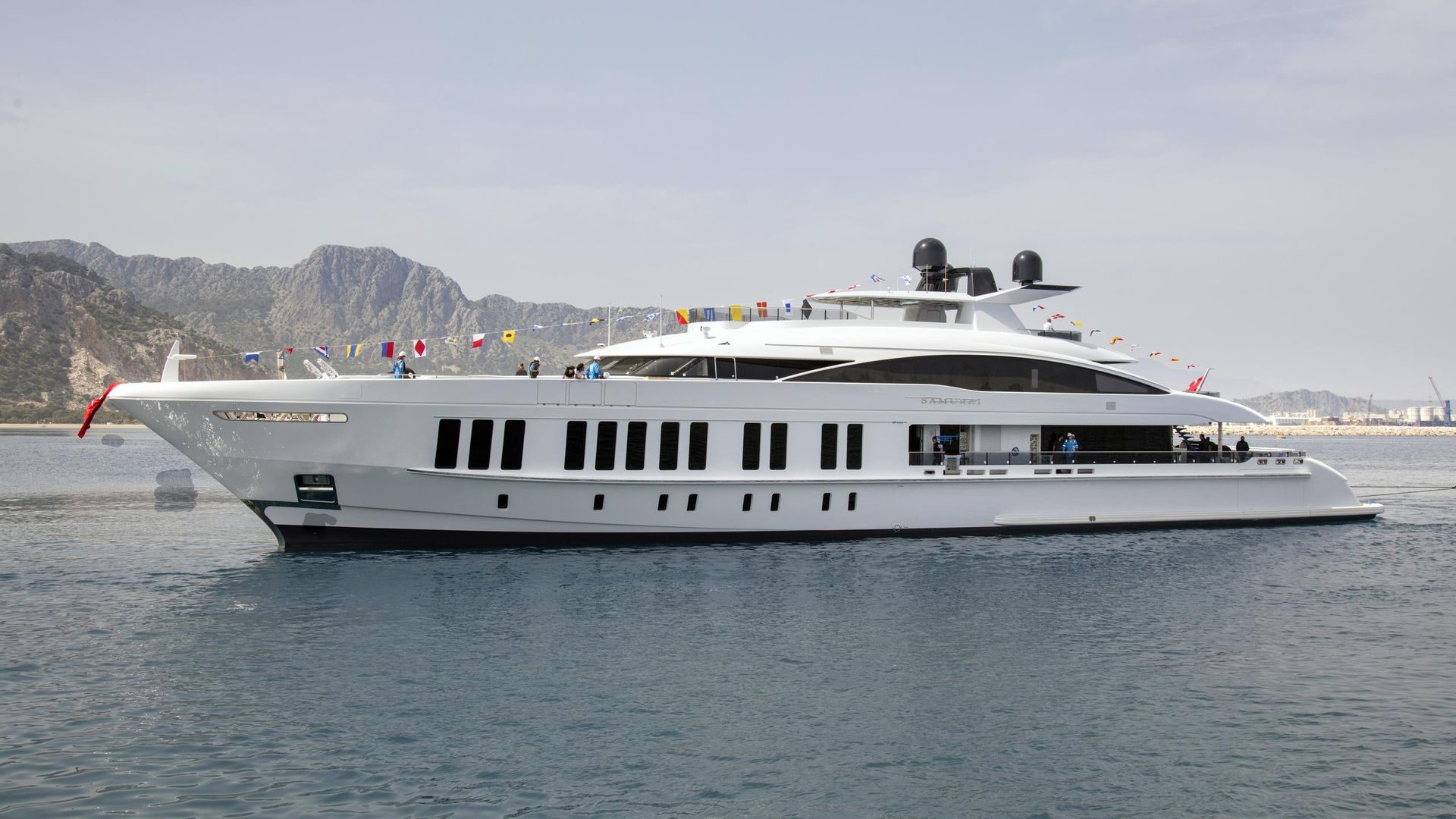 SAMURAI yacht (Alia Yachts, 60.2m, 2016)